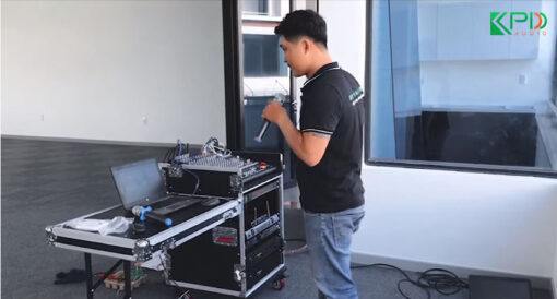 Hệ thống âm thanh cho hội trường Công ty Deborah