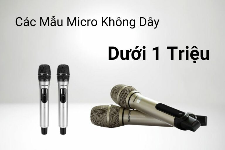 Pin micro không dây giá bao nhiêu tiền? Mua Pin sạc micro ở đâu tốt?