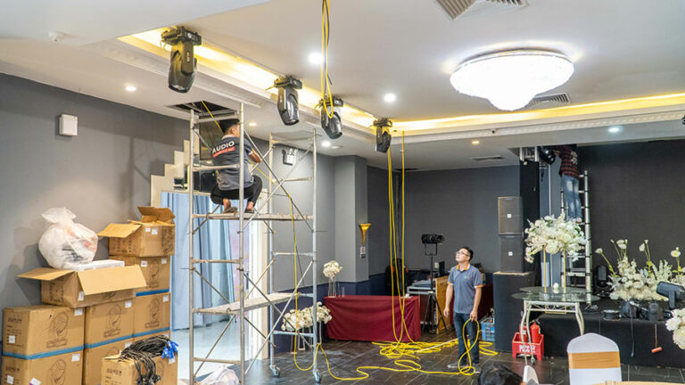 Âm thanh ánh sáng hội trường TTTC Forevermark Tây Hồ